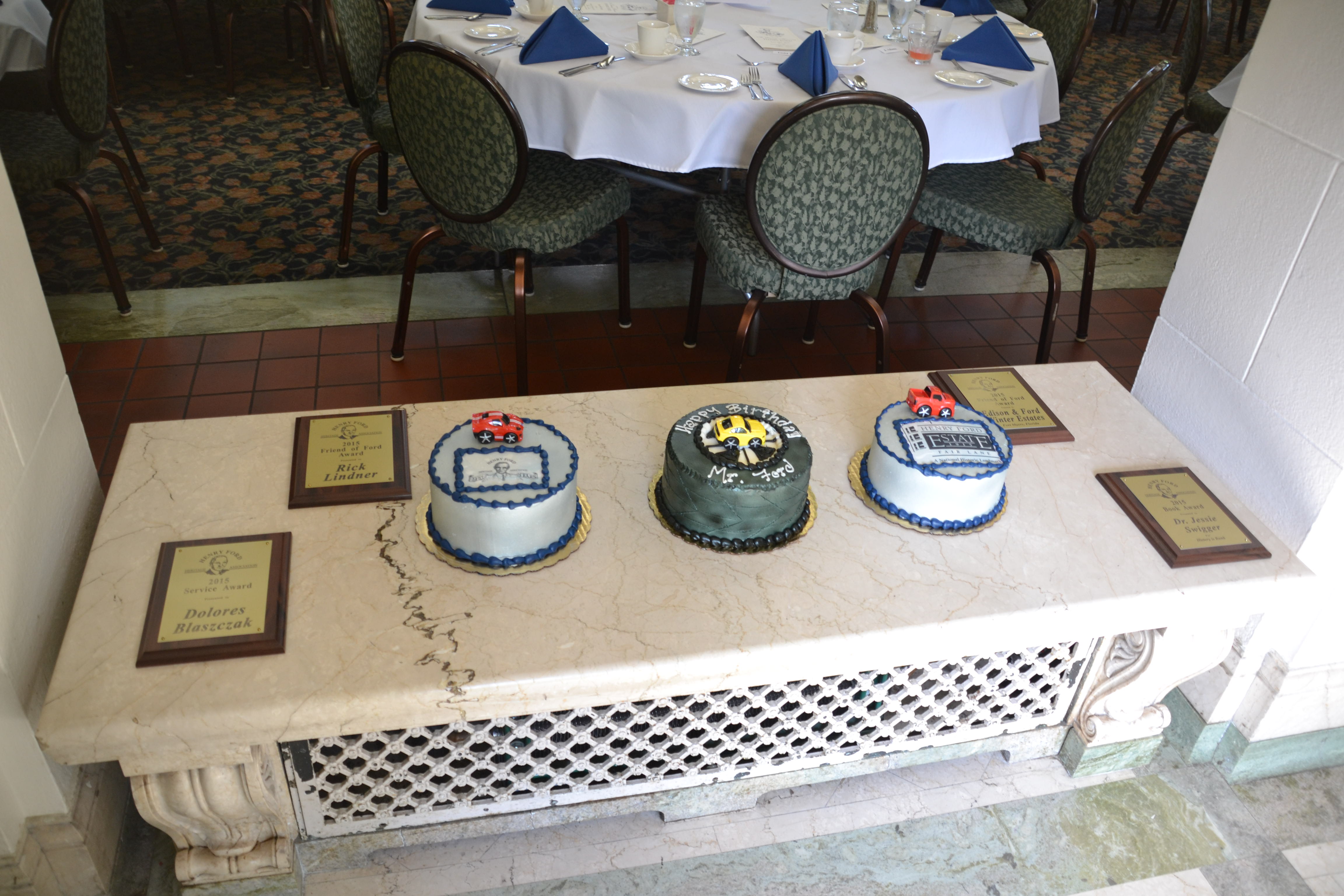 Cakes & Plaques - Henry Ford Heritage Association